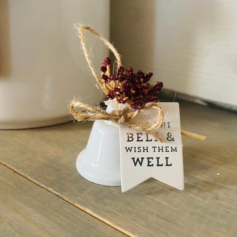 Set of 50 Ring the Bell and Wish Them Well Rustic Farm Country - Etsy