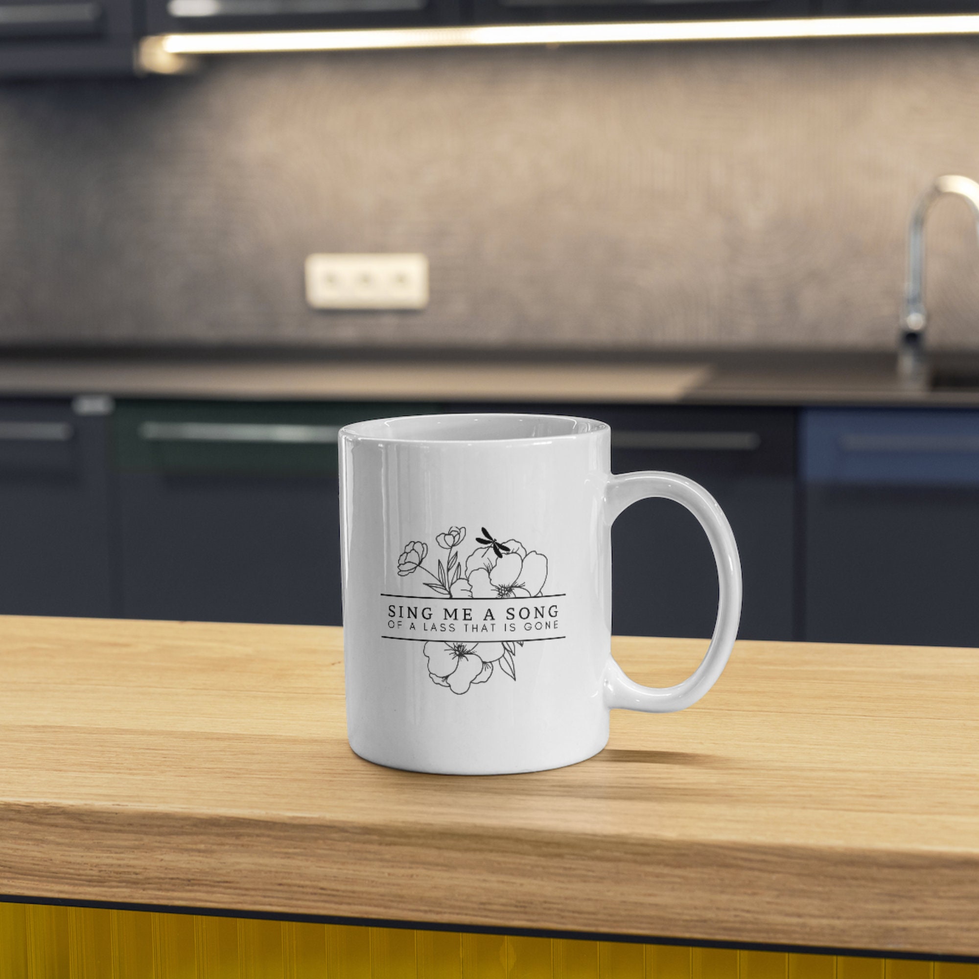 Sing Me A Song of a Lass That is Gone Mug | Outlander Mug | James ...