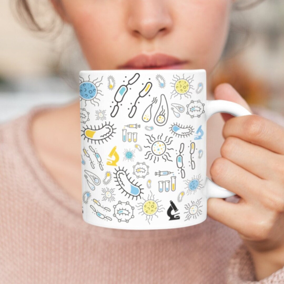 Microbiology Science Lab Week Gift | Microbiologist Mug | Bacteria Mug ...