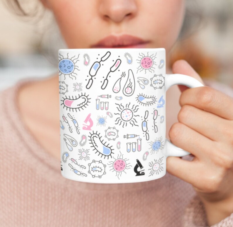 Microbiology Science Lab Week Gift | Microbiologist Mug | Bacteria Mug ...