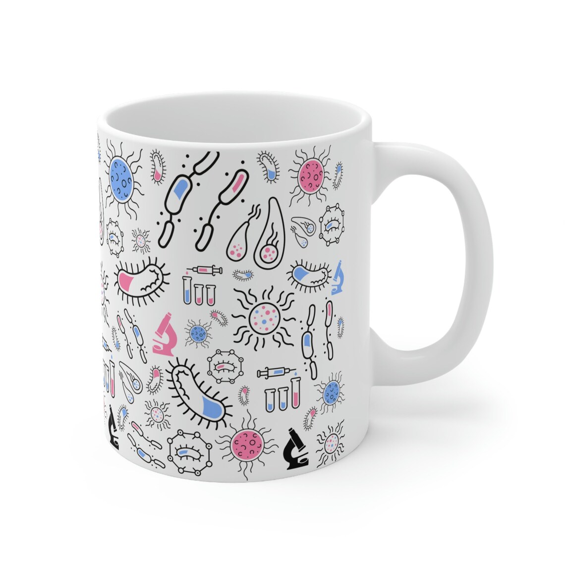 Microbiology Science Lab Week Gift | Microbiologist Mug | Bacteria Mug ...