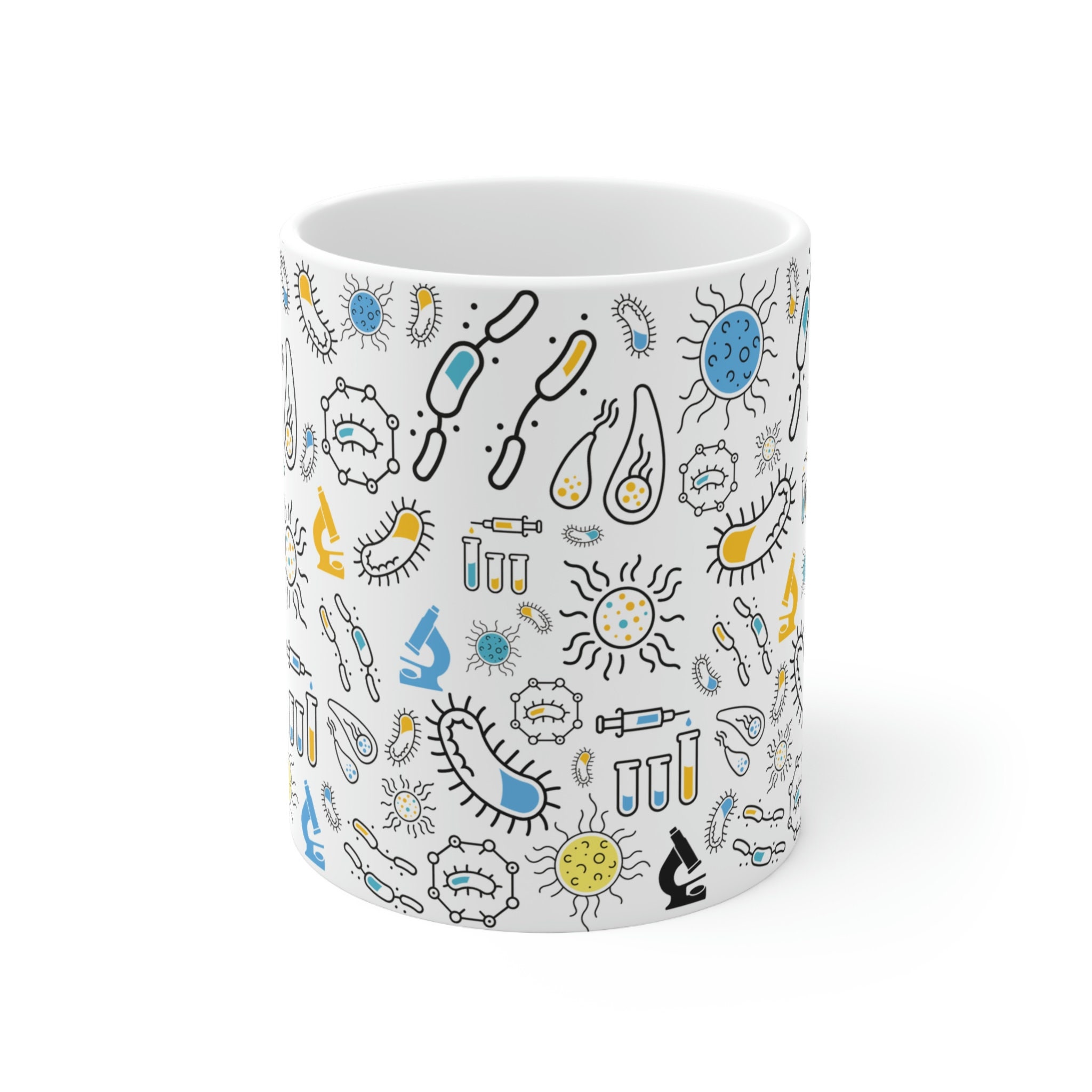 Microbiology Science Lab Week Gift | Microbiologist Mug | Bacteria Mug ...
