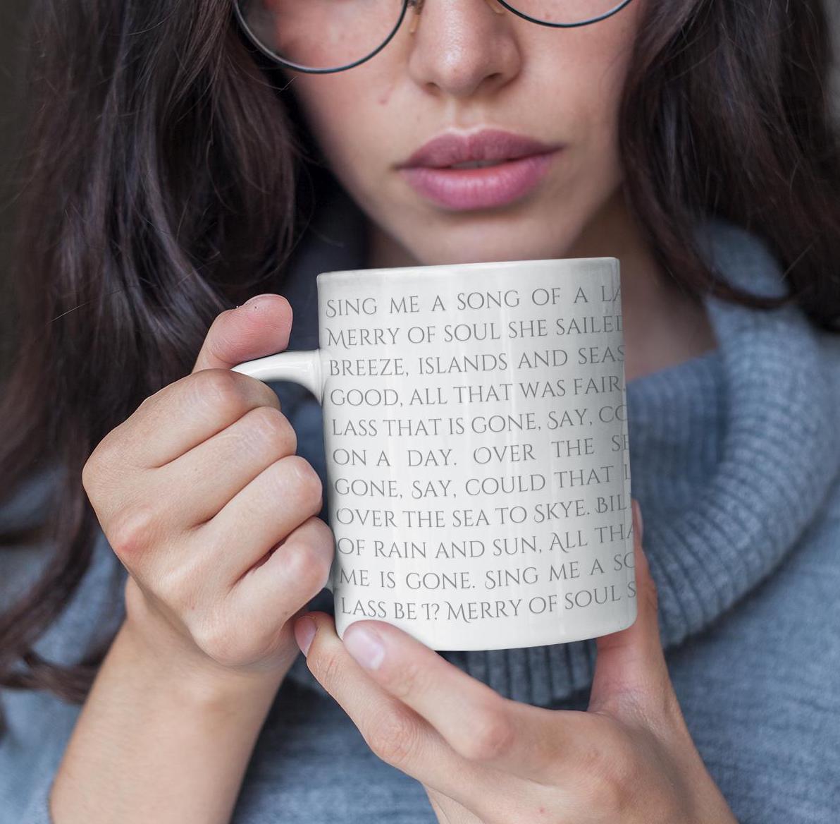 Outlander Song Mug | Sing Me A Song of A Lass | Outlander Gift ...