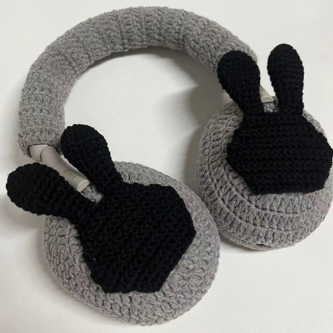 Airpods Max Crochet Earphone Case Sony Knitted Headphone - Etsy