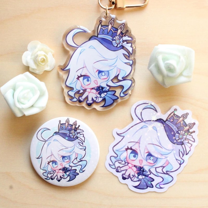 Furina Stickers - Etsy