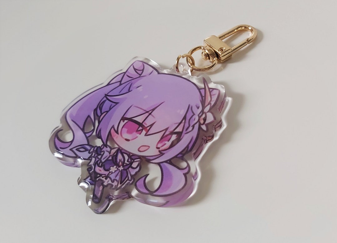 Keqing Genshin Impact Acrylic Keychain - Etsy