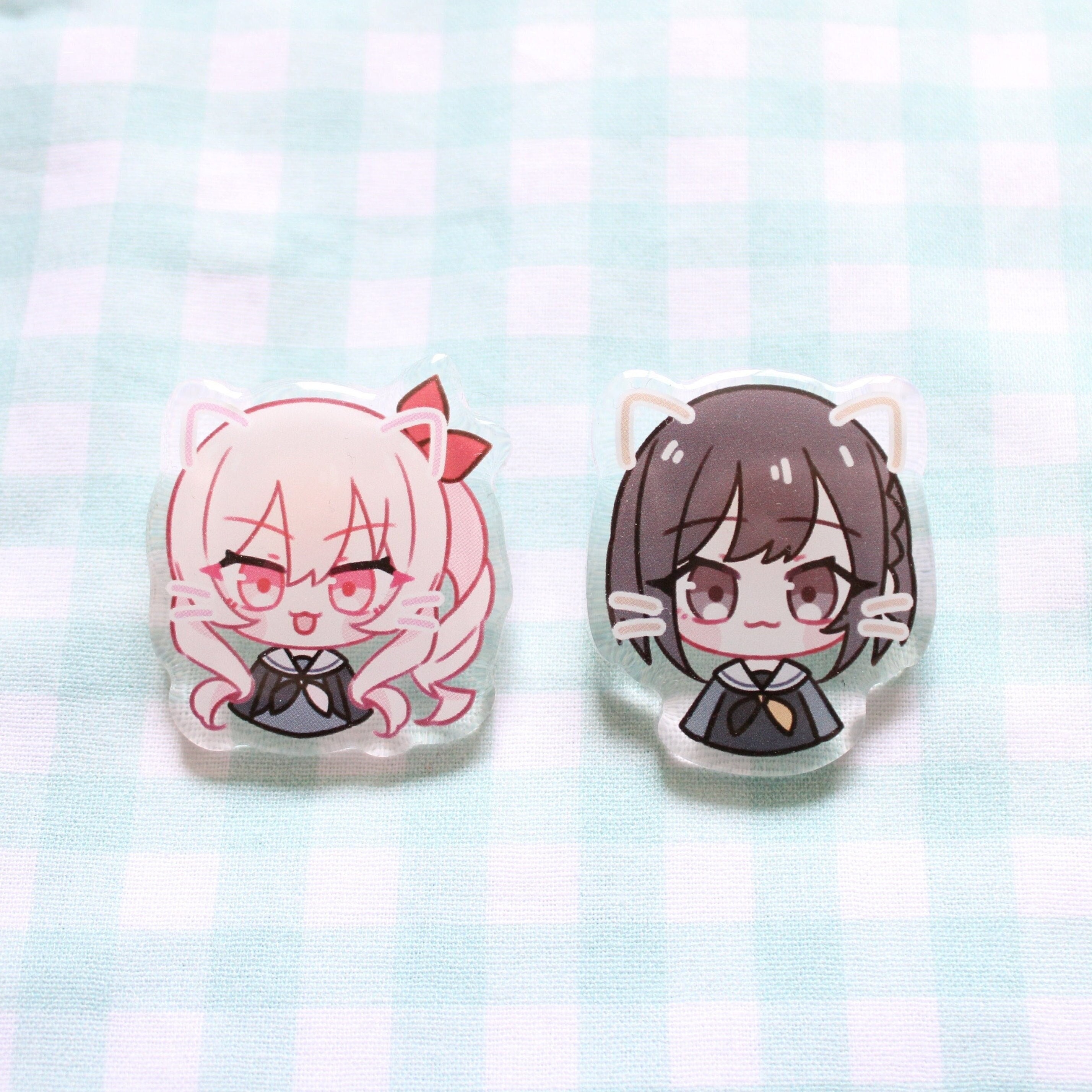 1.5" Mizuena Acrylic Pins - Etsy