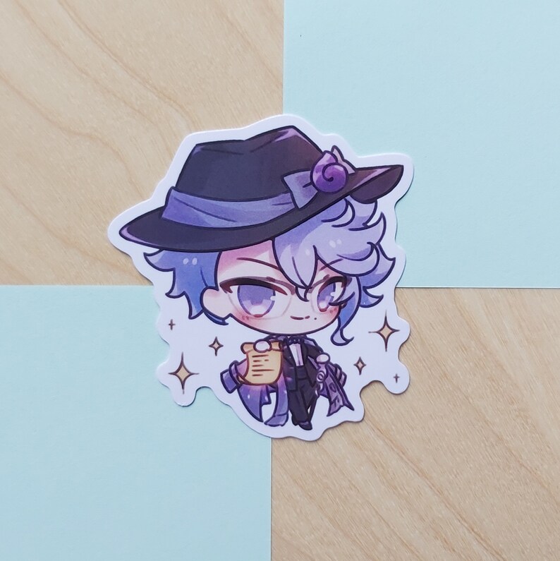 2.5 Twisted Wonderland Glossy Vinyl Stickers - Etsy