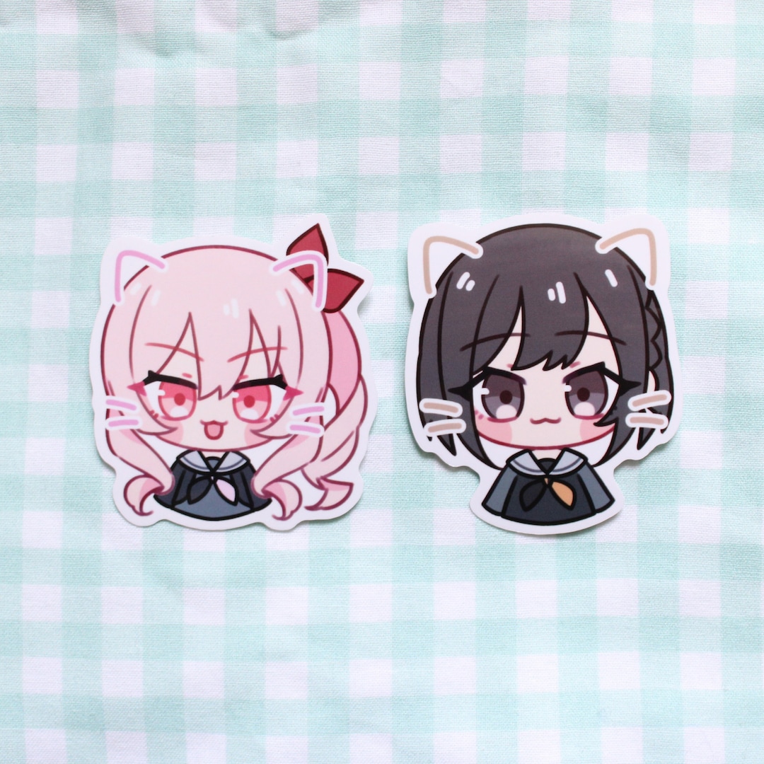 2.5" Mizuena Vinyl Stickers - Etsy