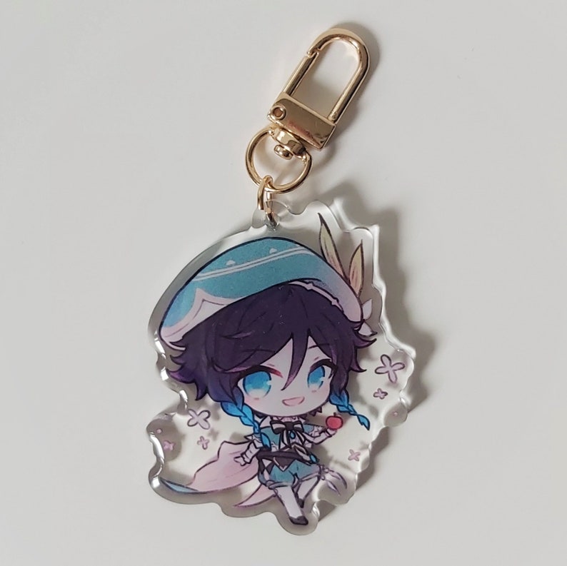 Venti Genshin Impact Acrylic Keychain - Etsy