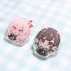 1.5" Mizuena Acrylic Pins - Etsy