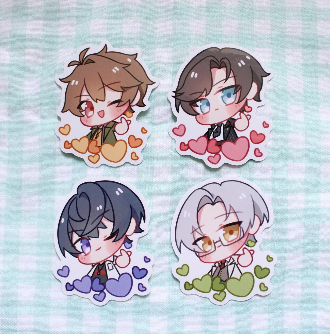 2.5 Tot Vinyl Stickers Artem/ Luke/ Marius/ Vyn - Etsy