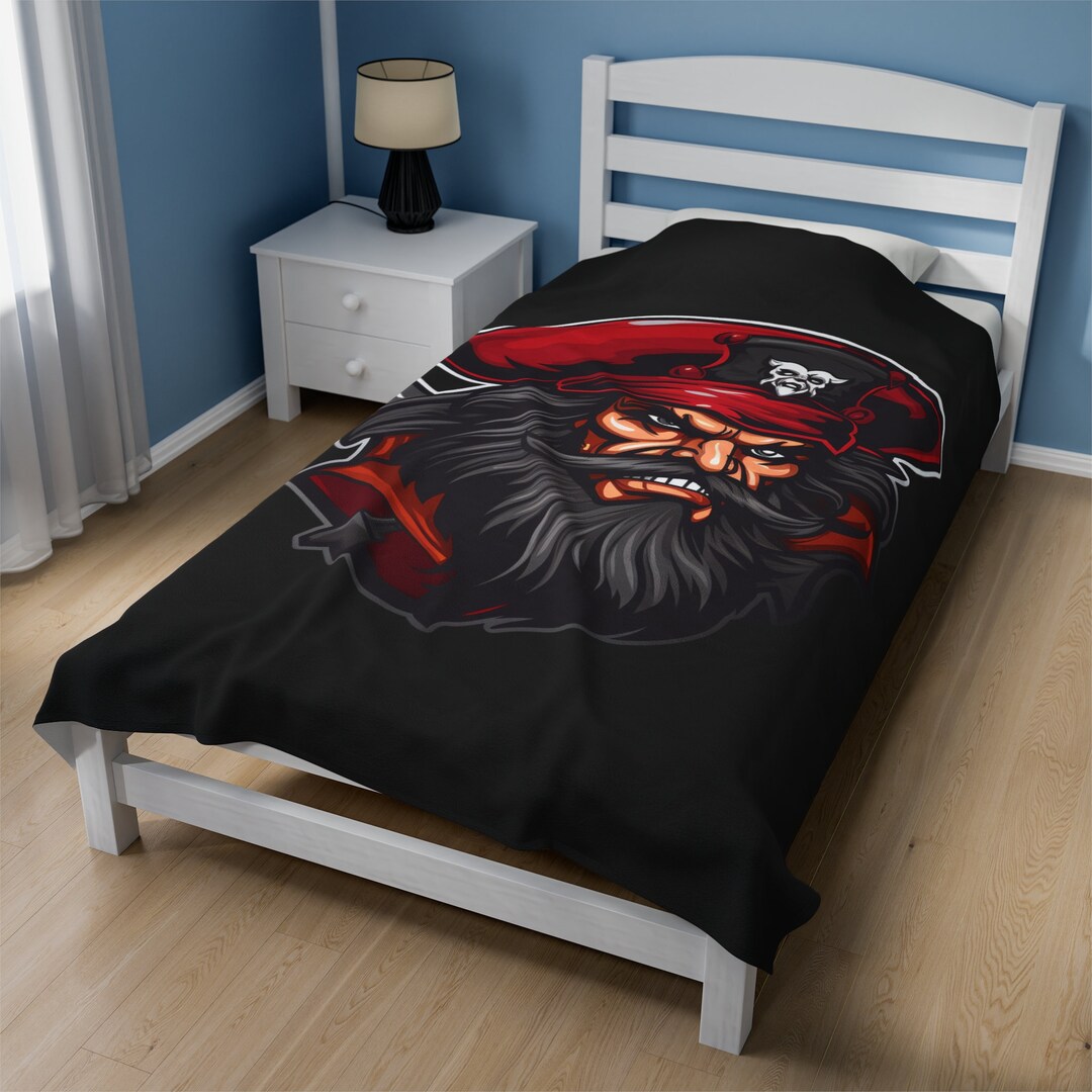 Archer, Blackbeard's Brother, Pirate Velveteen Plush Blanket, Pirate ...