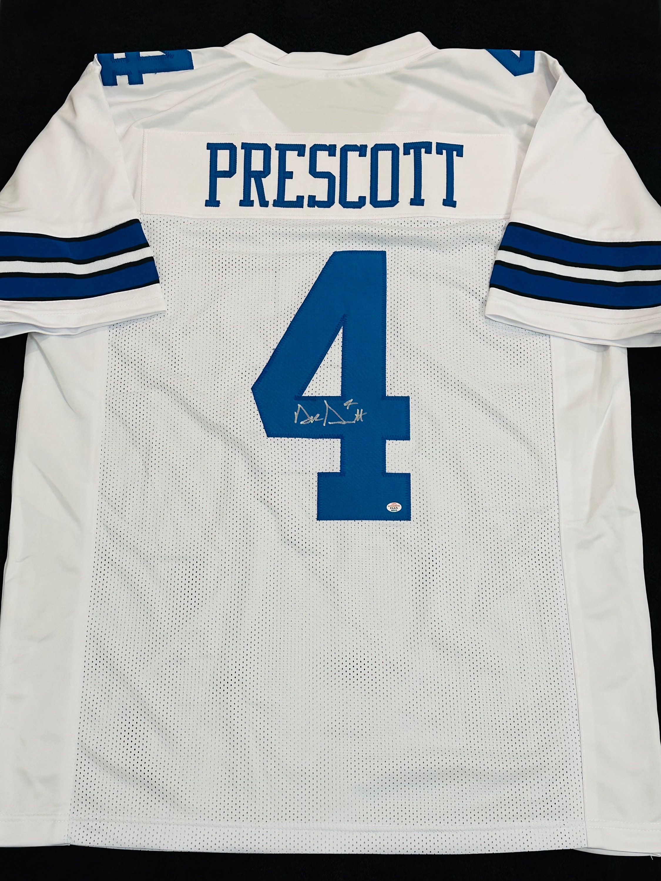 Dak Prescott Signed Dallas Cowboys Football Jersey COA - Etsy