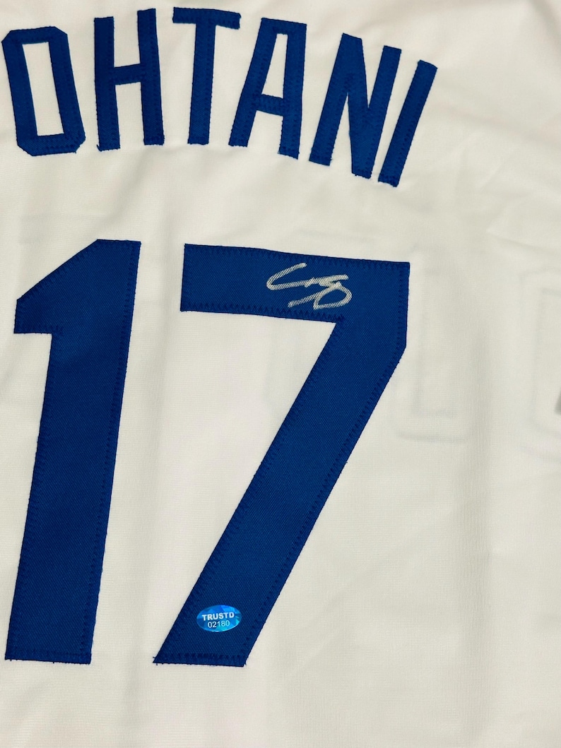 Shohei Ohtani Signed Los Angeles Dodgers Baseball Jersey COA - Etsy