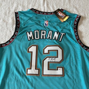 JA Morant Signed Memphis Grizzlies Pro Style Basketball Jersey COA - Etsy