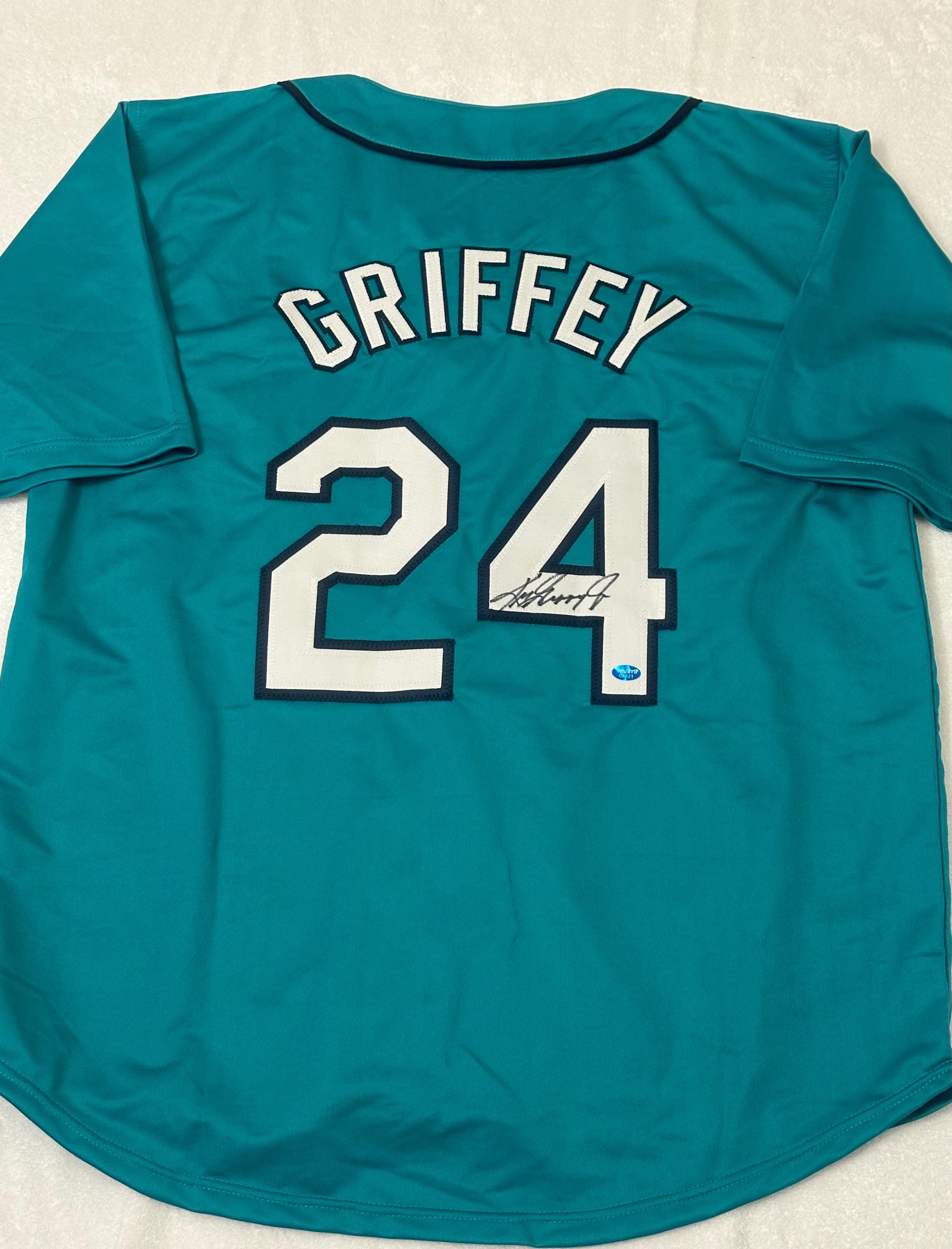 Ken Griffey Jr. Signed Seattle Mariners Baseball Jersey COA - Etsy
