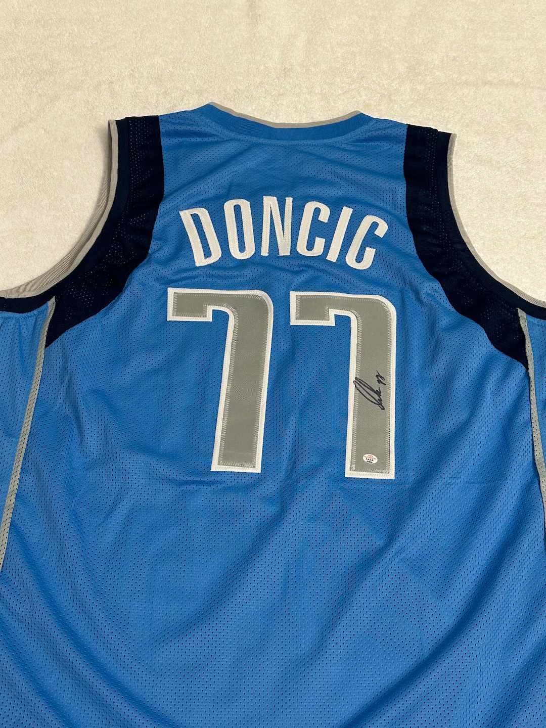 Luka Doncic Signed Dallas Mavericks Basketball Jersey COA - Etsy