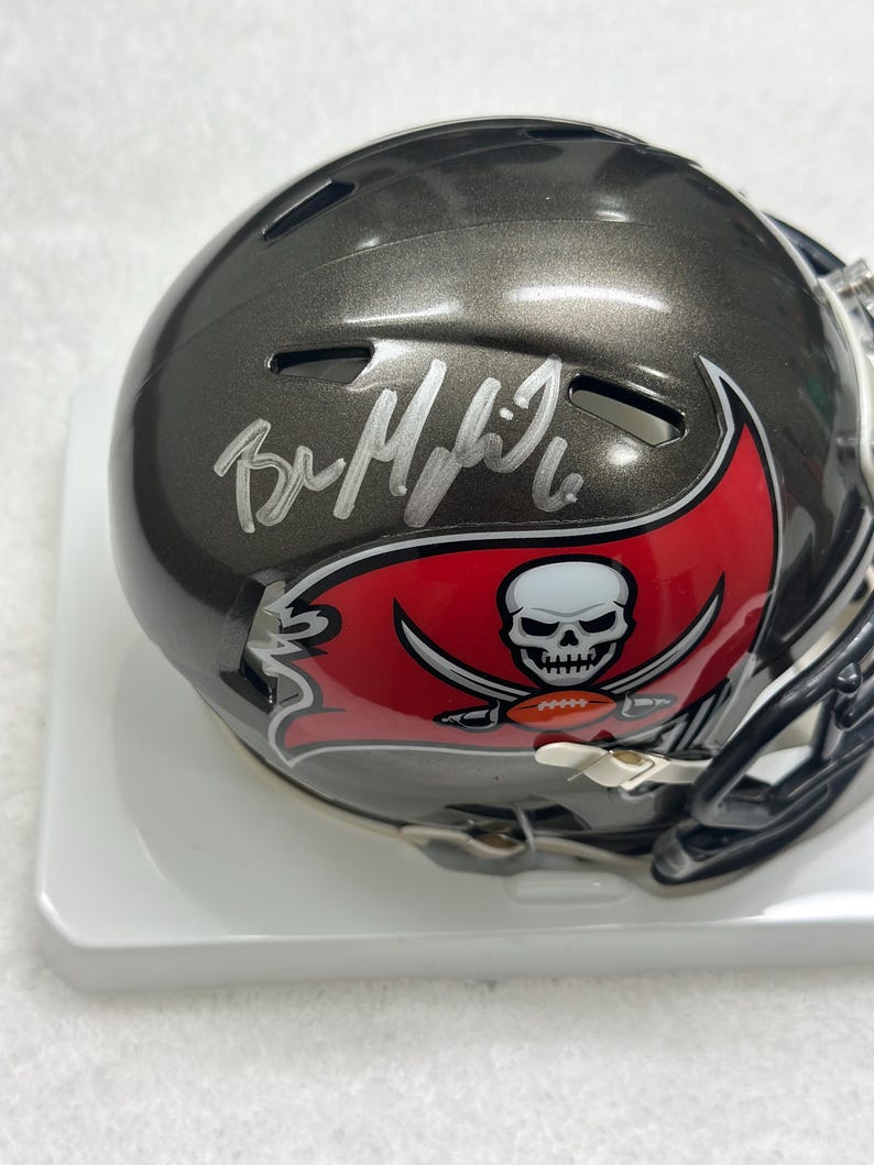 Baker Mayfield Signed Tampa Bay Buccaneers Mini Helmet COA - Etsy Australia
