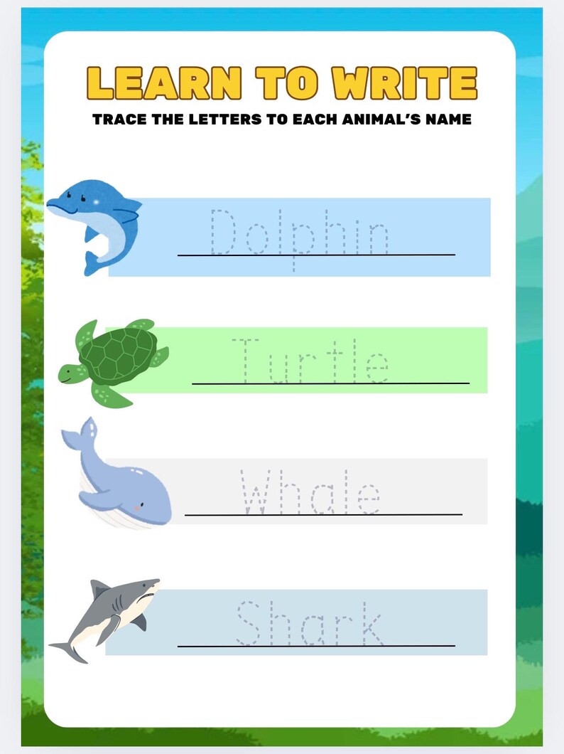 Digital Busy Book|printable Animal Busy Book for Toddlers| Quiet Book ...