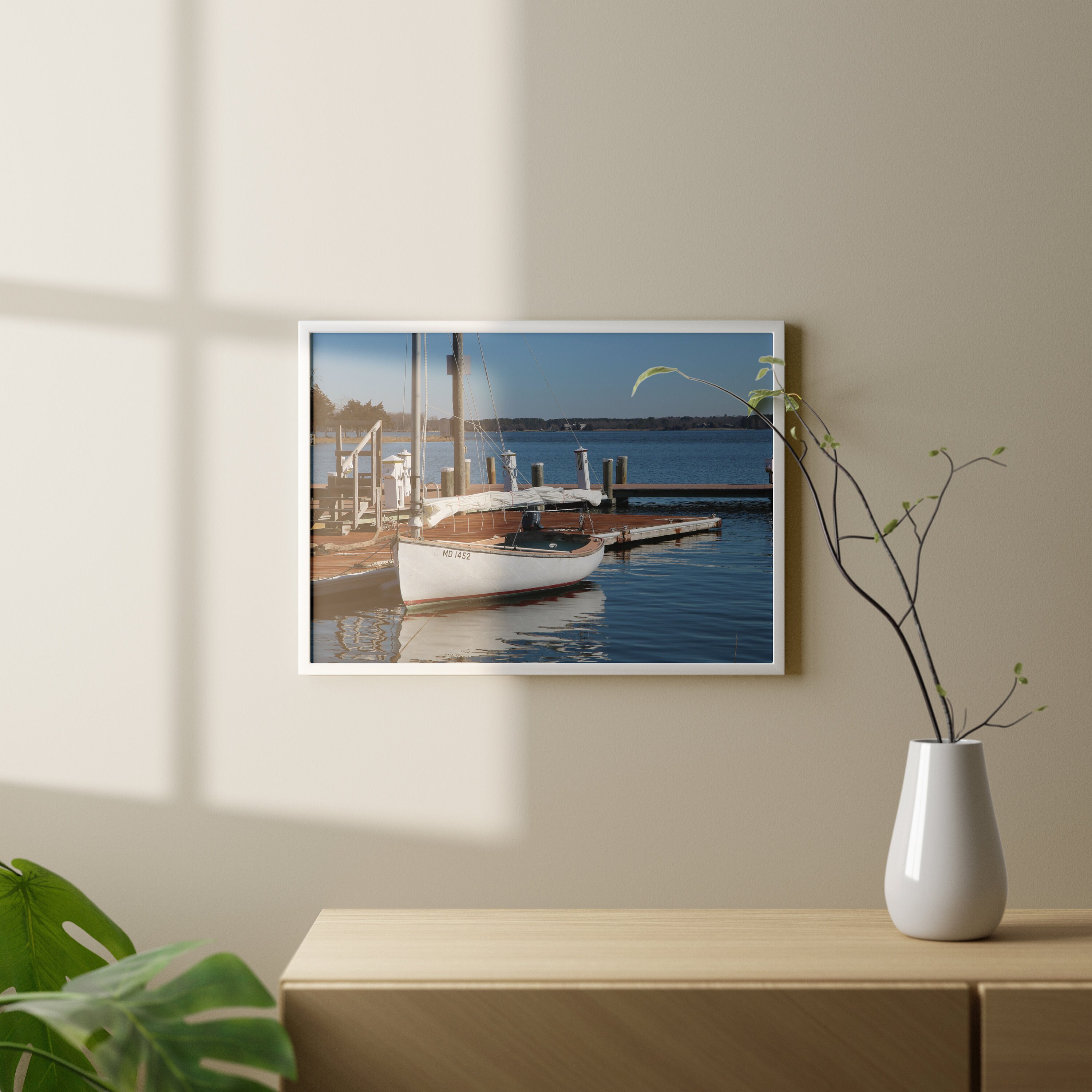 Sailing Boat Yacht Printable Photography Sailboat Wall Decor Download ...