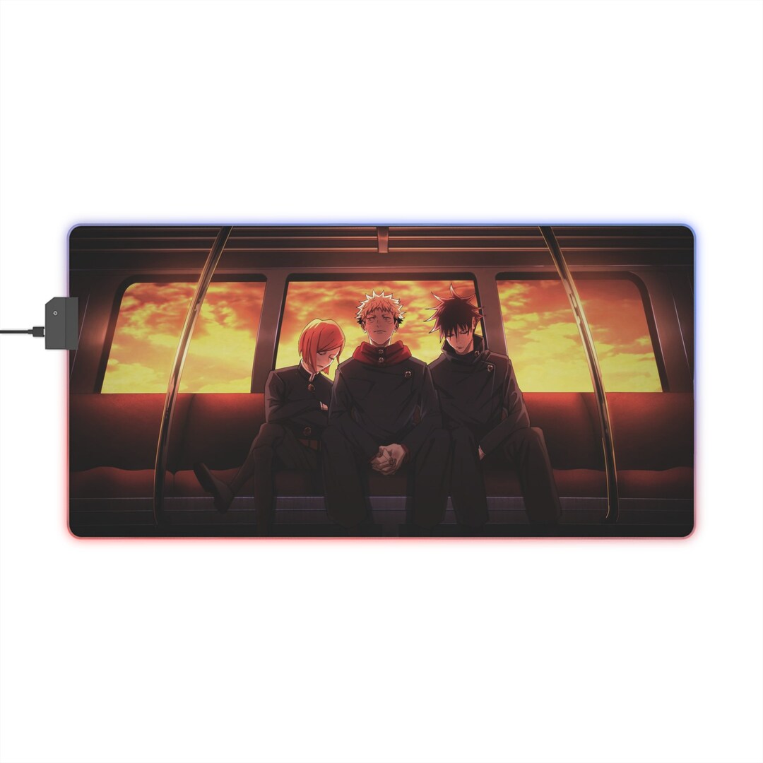 JJK LED Gaming Mouse Pad anime Jujutsu Kaisen JJK - Etsy