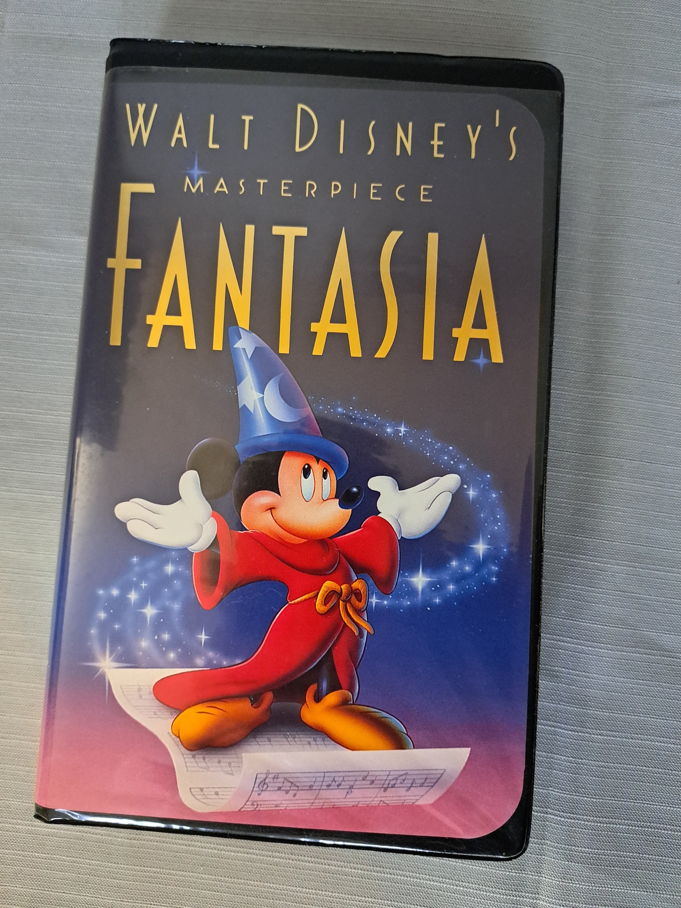 Vintage Walt Disneys Masterpiece Fantasia VHS 1132 Clamshell With ...