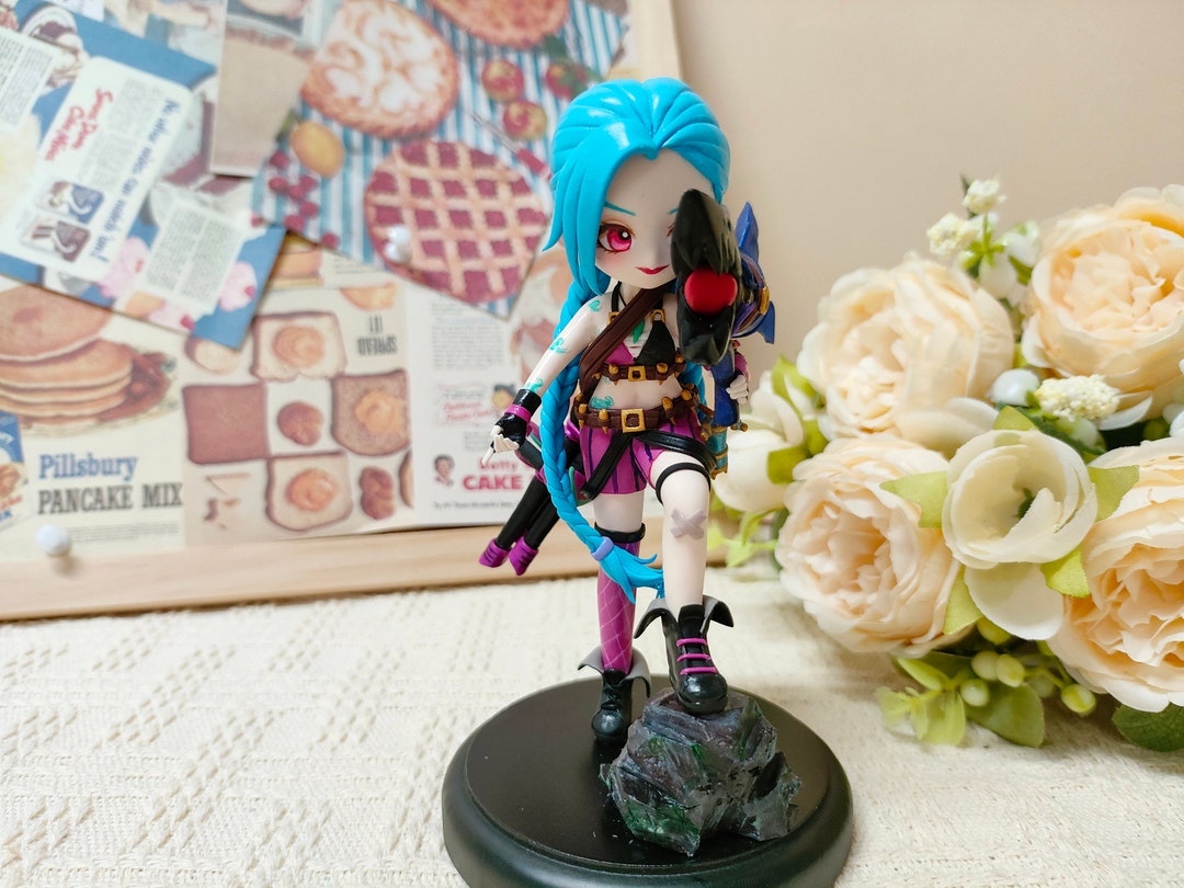 Light Blue Braided Hair Girl Polymer Superlight Clay Figures - Etsy