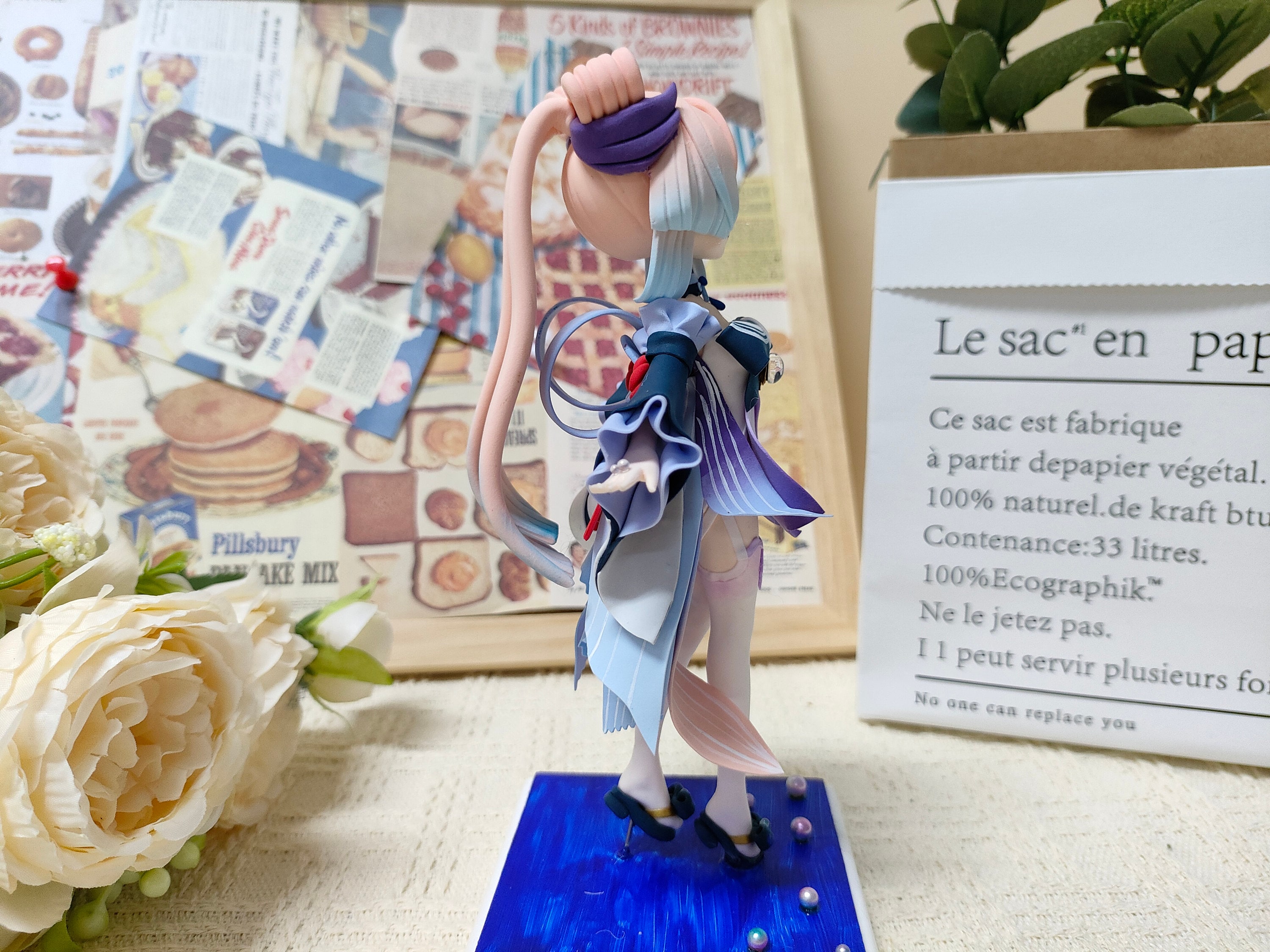 Genshin Impact Sangonomiya Kokomi Polymer Superlight Clay Figures - Etsy