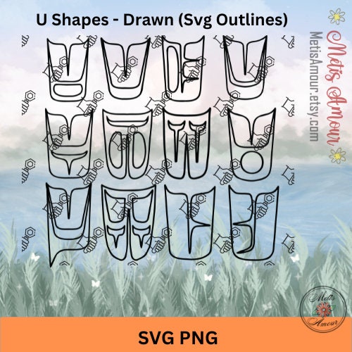 Indigenous Formline Shapes Digital Cut Files & Drawing Guides BONUS ...