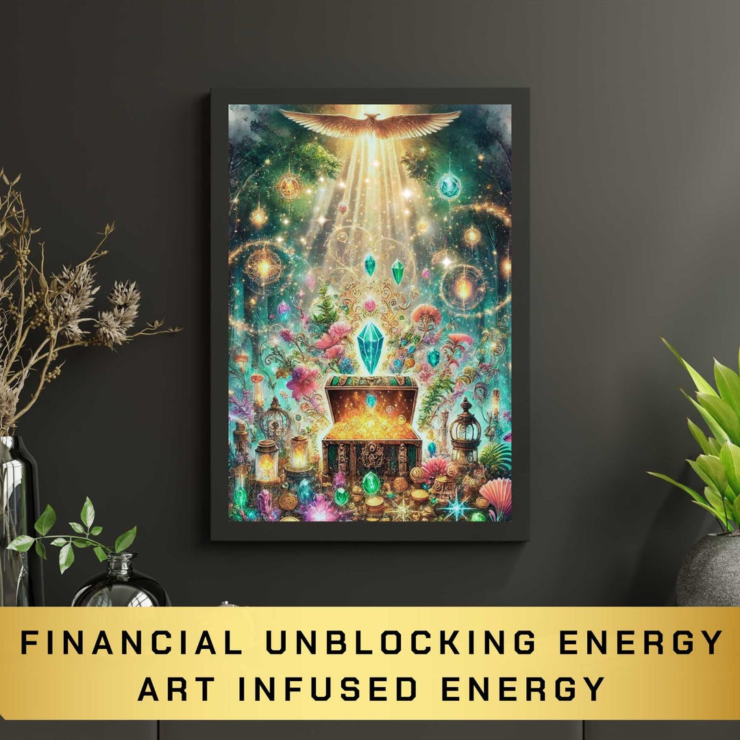 Financial Unblocking From Lady Gaia Energy embedded Digital Art ...