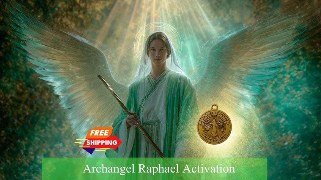 Archangel Raphael Activation: Healing, Balance & Divine Protection - Etsy