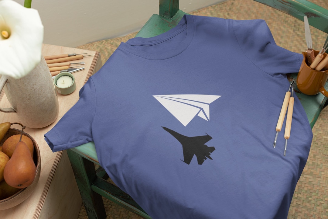 Paper Plane T Shirt, Plane, Flying Plane, Gifts for Him, Gifts for Her ...