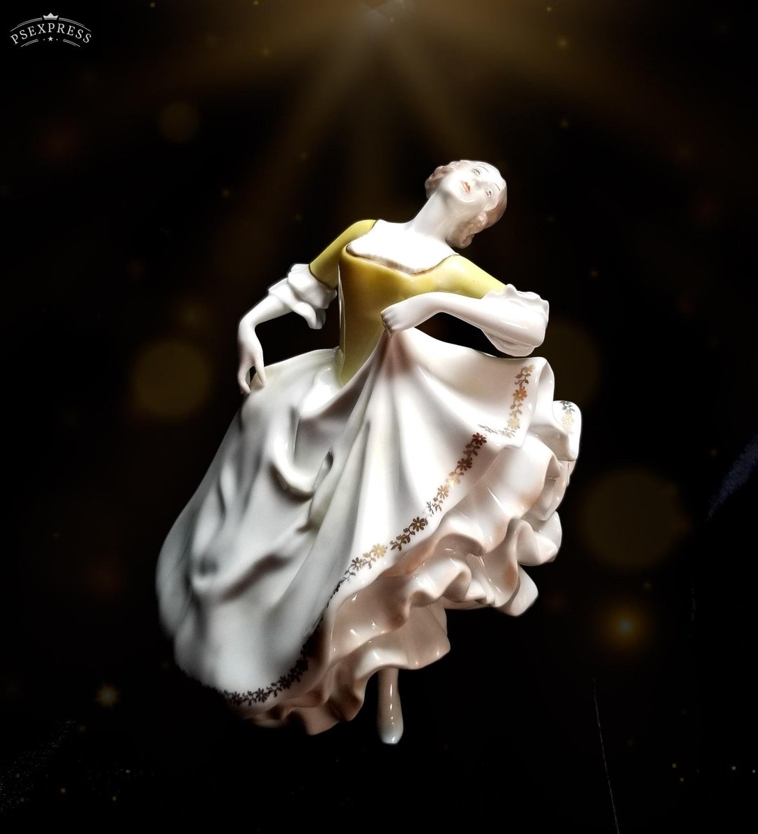 German Rosenthal Rococo Porcelain Dancer - Etsy
