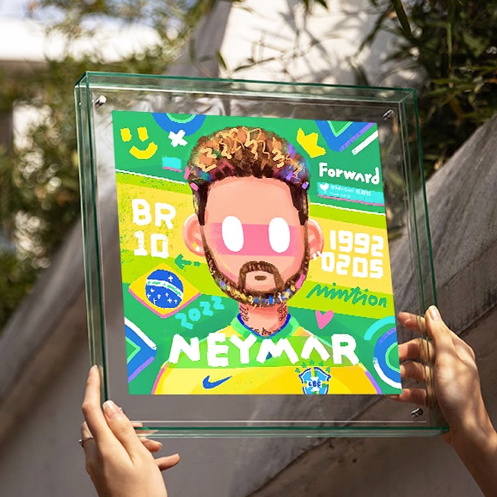 Acrylic Transparent and Dazzling Color Frame, Color Transparent Display ...