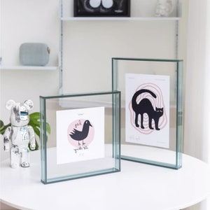 Transparent Acrylic Photo Frame, Double-sided Display Box, Poster ...