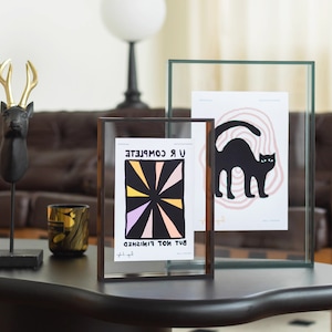 Transparent Acrylic Photo Frame, Double-sided Display Box, Poster ...