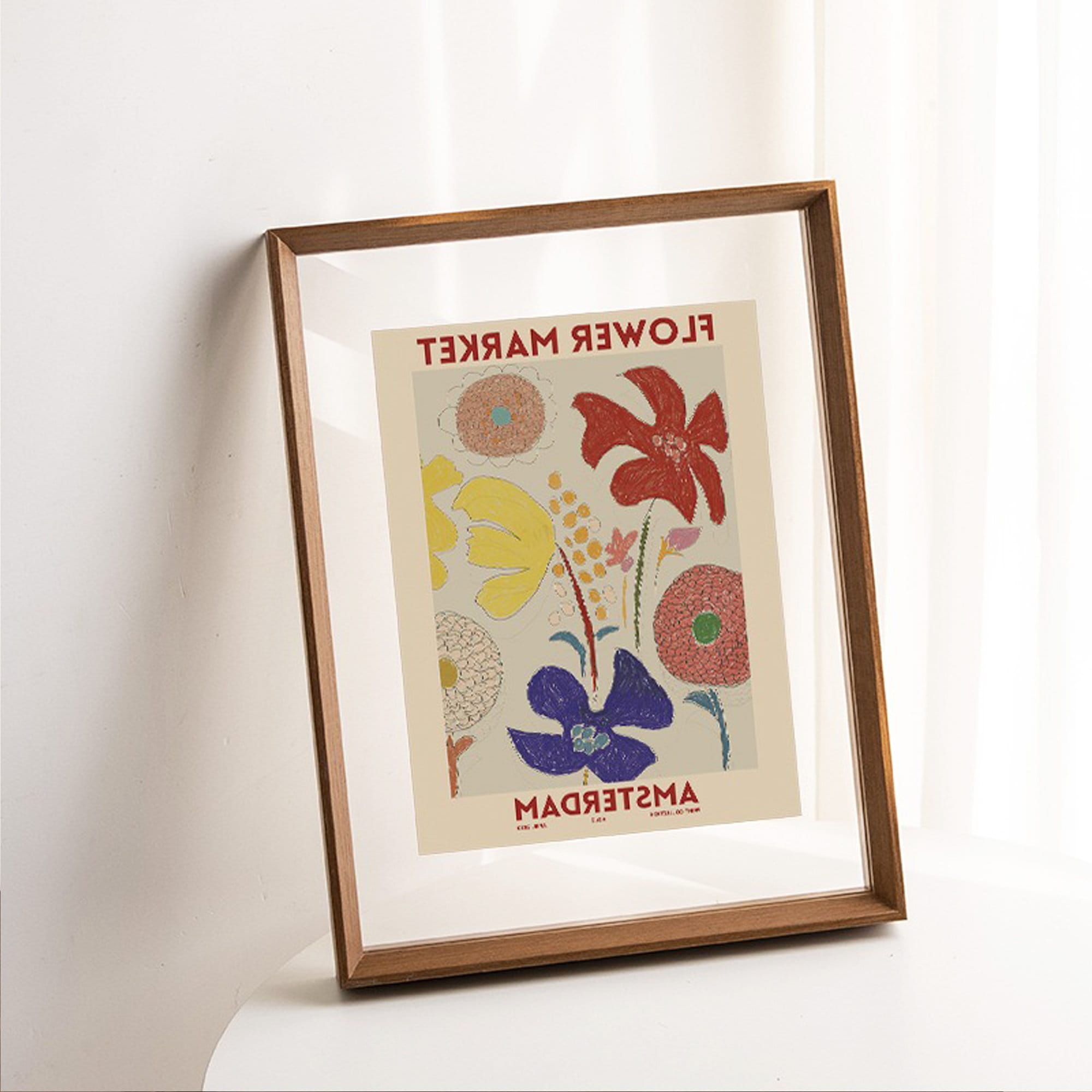 6x4, 7x5 Frame, Double-sided Transparent Wood Frame, Couple Creative ...
