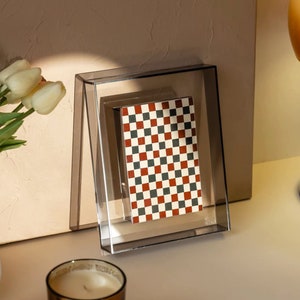 Colorful Acrylic Frame, Box Photo Frame Display, 6-inch, 7-inch, 8-inch ...