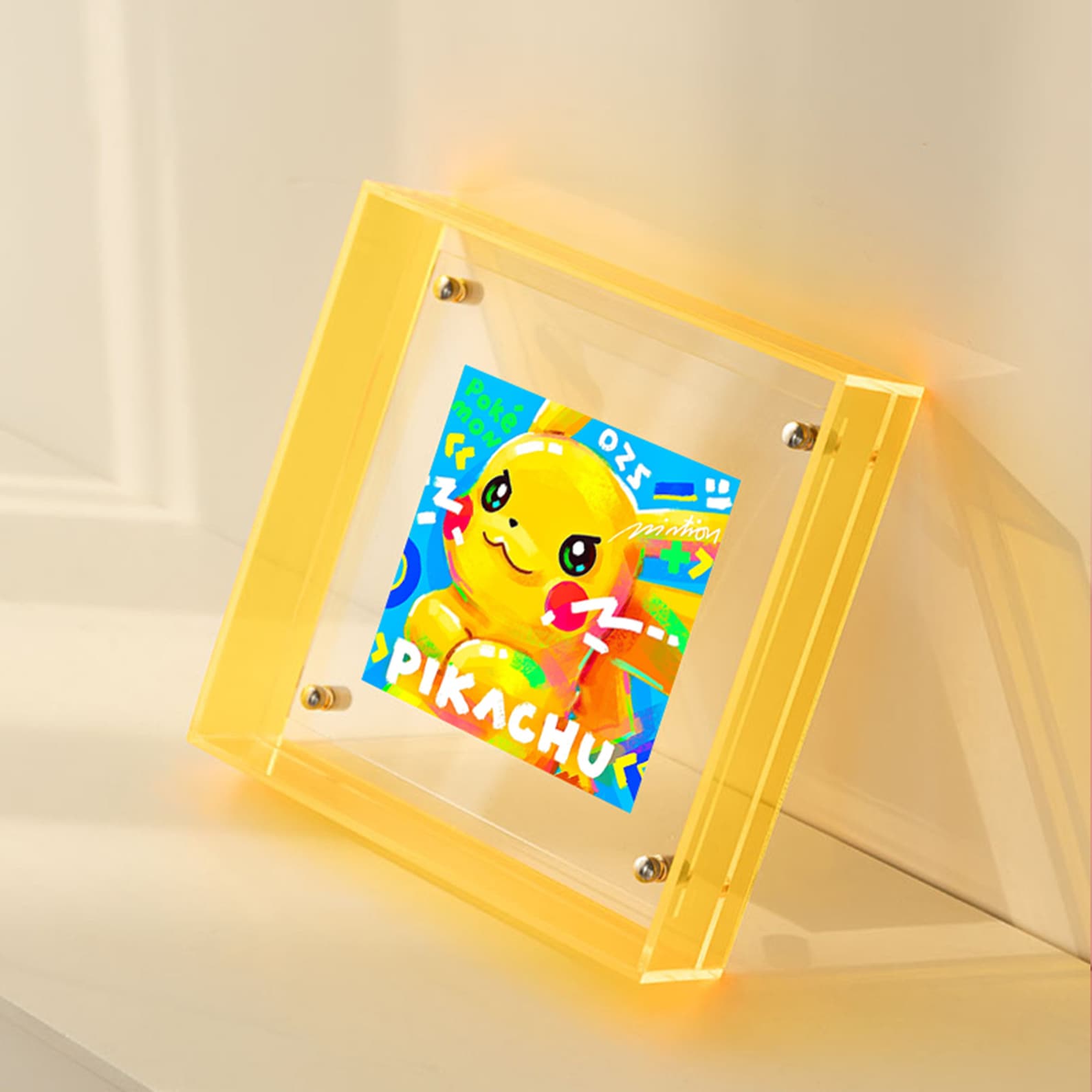 Acrylic Transparent and Dazzling Color Frame, Color Transparent Display ...