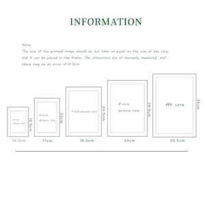 Colorful Acrylic Frame, Box Photo Frame Display, 6-inch, 7-inch, 8-inch ...