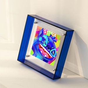 Acrylic Transparent and Dazzling Color Frame, Color Transparent Display ...
