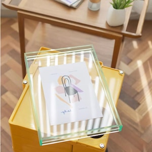 Transparent Acrylic Photo Frame, Double-sided Display Box, Poster ...