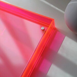 Colorful Acrylic Photo Frames, Colorful Poster Display Frames, Creative ...