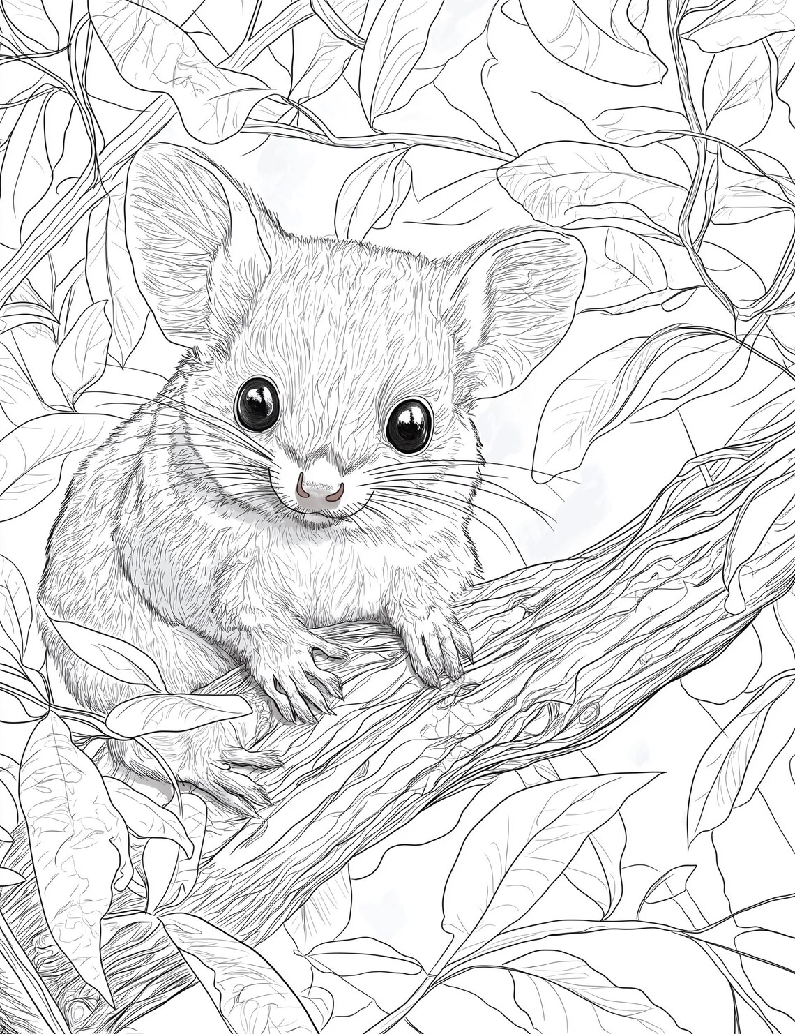 Australian Animal Colouring Book - 40 Pages - Etsy