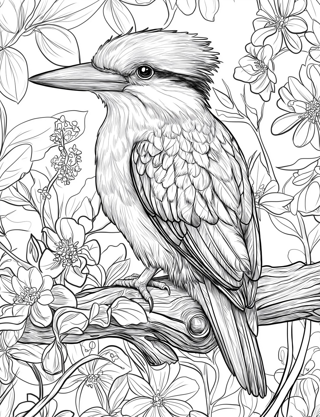 Australian Animal Colouring Book - 40 Pages - Etsy