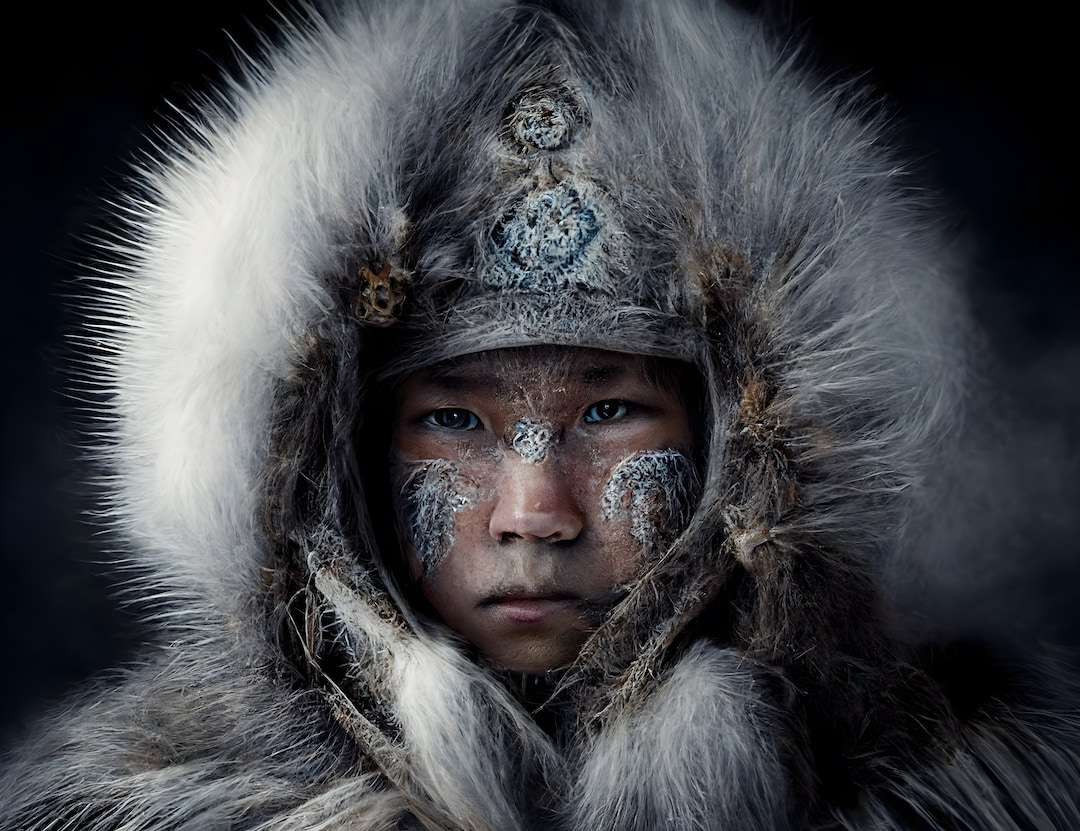 AI Eskimo Wall Art - Etsy