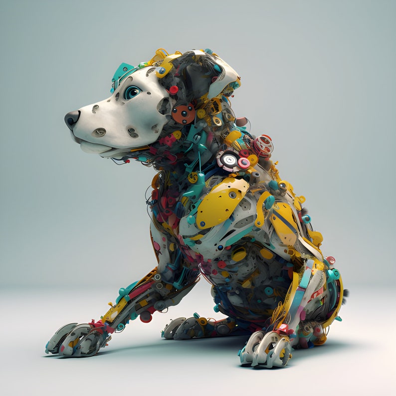 Incredible AI Labrador Robot Puppy - Etsy