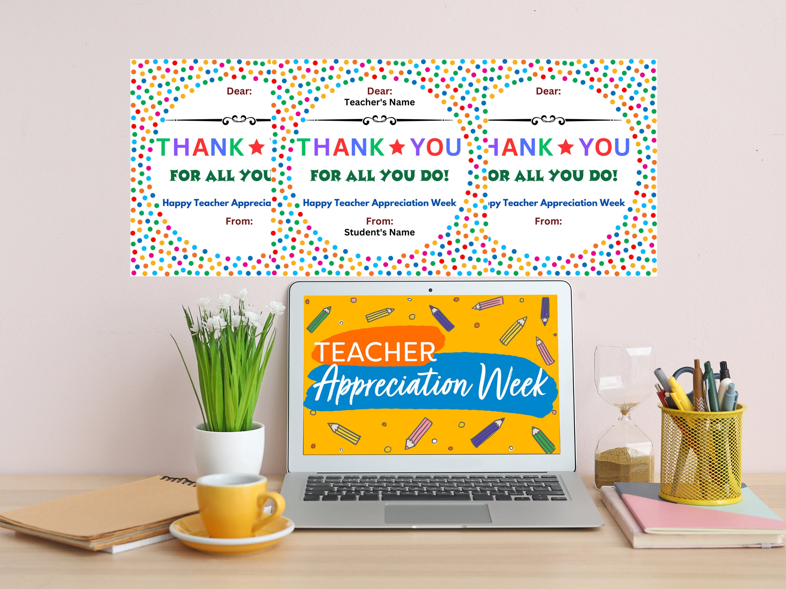 Printable Teacher Appreciation Gift Tag, Teacher Appreciation Week ...
