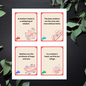 60 Printable Affirmation Cards for Mother's Day, Digital Download ...